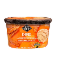 First Street Churro Ice Cream - Smart & Final