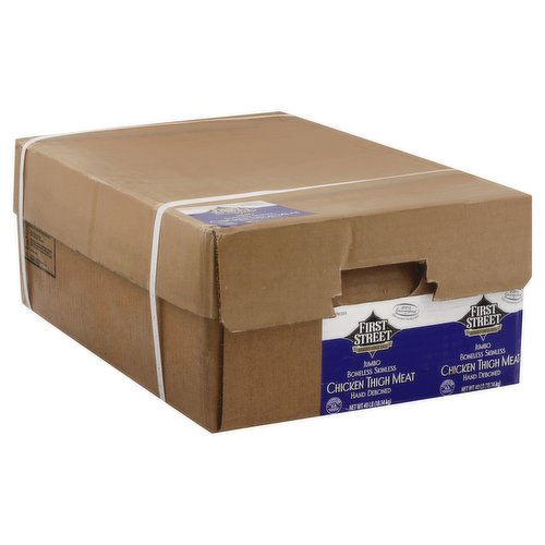 First Street Boneless Skinless Chicken Thighs - Smart & Final