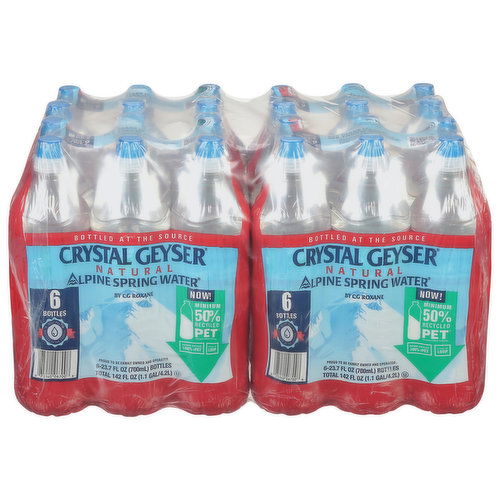 Crystal Geyser Spring Water - Smart & Final