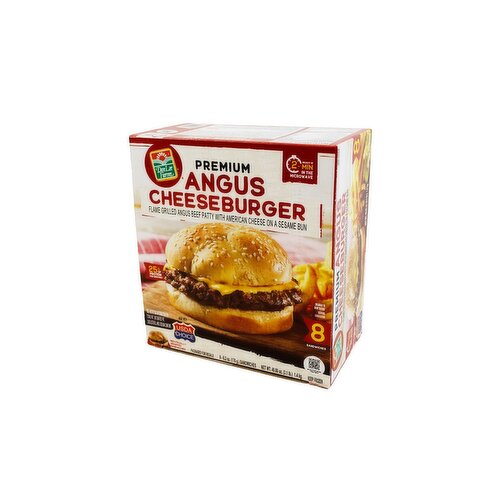 Don Lee Farms Premium Angus Cheeseburgers - Smart & Final