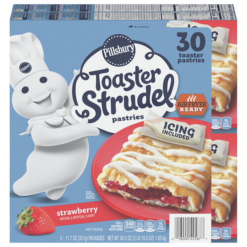 Pillsbury Toaster Pastries, Strawberry - Smart & Final