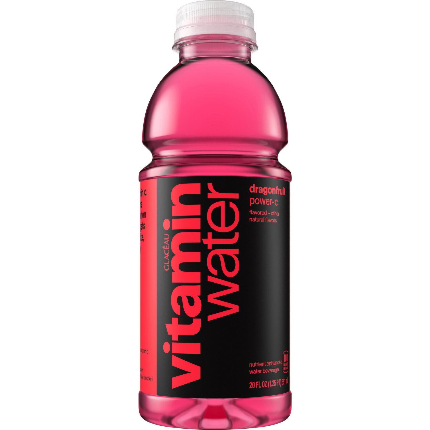 Dragonfruit Vitamin Water Vitaminwater Power C Electrolyte Enhanced